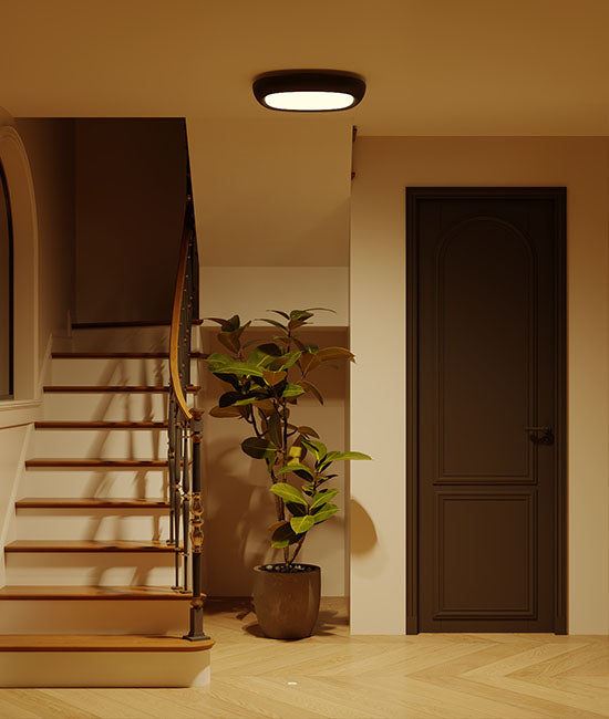 Rechargeable Battery Ceiling Light Wireless Waterproof Shower Lights ...